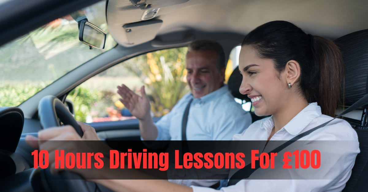 10 Hours Driving Lessons For £100 | Automatic driving lessons